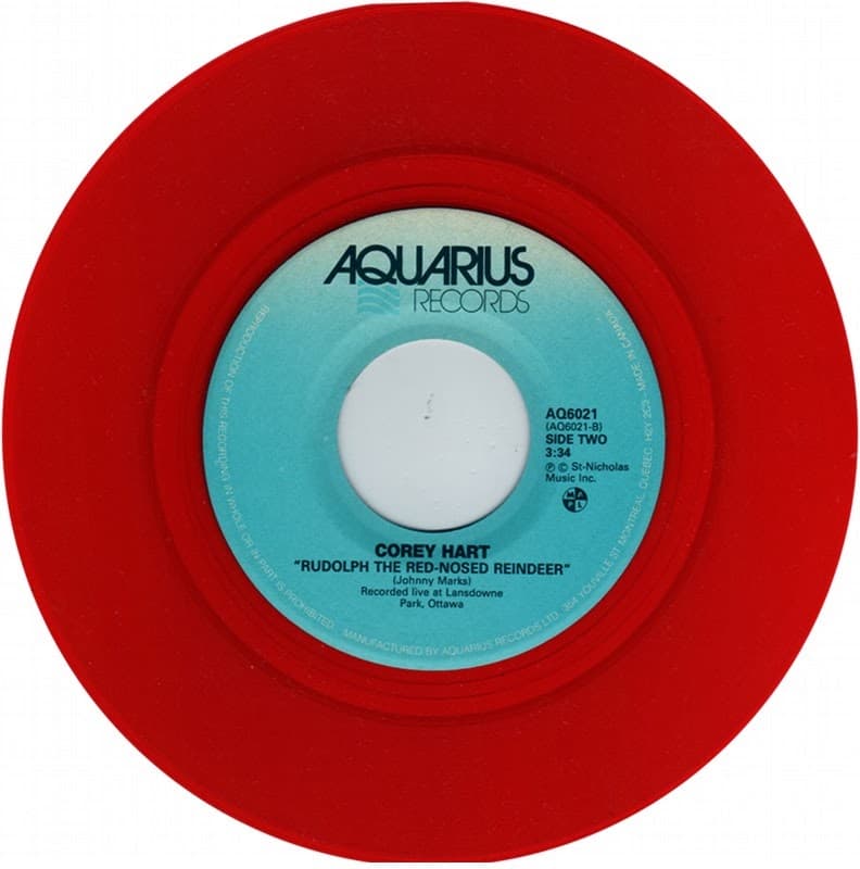 Did you see Corey Hart record "Rudolph the Red-Nosed Reindeer" at ...