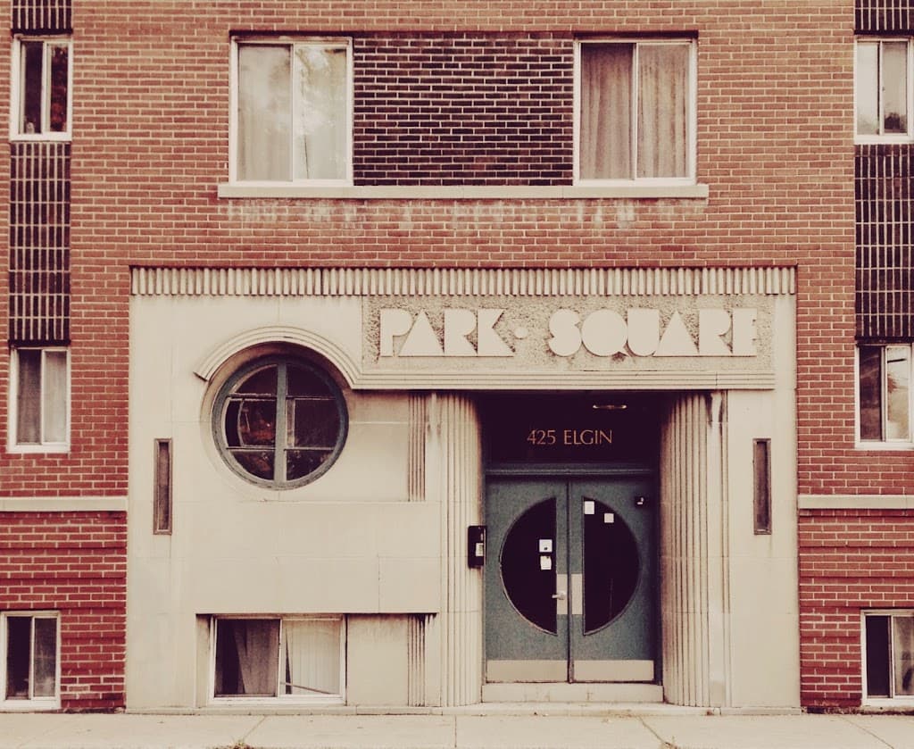 Christopher Ryan: A Wolf on Elgin Street (The Park Square apartments at ...