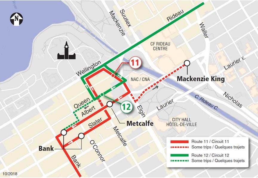 OC Transpo adjusts some routes after LRT delay · OttawaStart.com